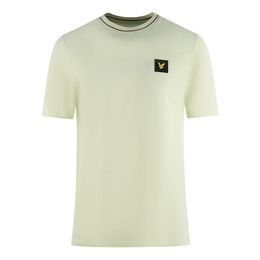 Lyle & Scott Lyle & Scott L&auml;ssiges T-Shirt Lucid Gr&uuml;n mit Spitze
