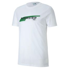 Puma Club Mens Tee Grafiklogo Casual T-Shirt White Top 597335 02