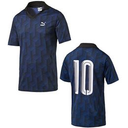 Puma Football Blue T -Shirt - Herren
