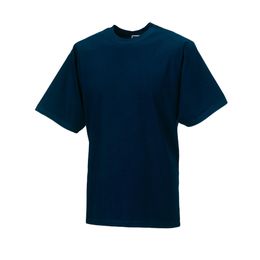 Russel Athletic Russell Herren Organik T-Shirt Kurzarm (Dunkelblau)