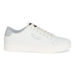 PME-Legend PME Legend Turnschuhe f&uuml;r ihn. Die Turnschuhe sind aus hochwertigem Kunstleder und Textil gefertigt. Der Turnschuh hat eine herausnehmbare EVA-Einlegesohle, die f&uuml;r eine angenehme D&auml;mpfung sorgt. Marke: PME LegendModellname: AeriusKategorie: Herren-SneakerMaterialien: Kunstleder/TextilFarbe: wei&szlig;