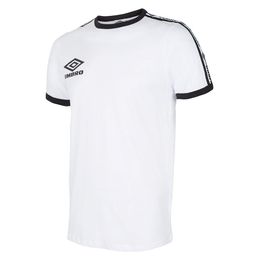 Umbro Kurzarm Crew Hals Wei&szlig;er Herren-Ringer T-Shirt 65801U 13U