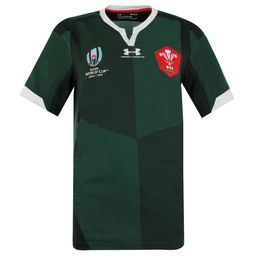 Under Armour Rugby World Cup ausgestattet Kurzschl&auml;rmgr&uuml;ne Herren T-Shirt 1341597 305