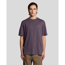 Lyle & Scott &Uuml;bergro&szlig;es Baumwoll-Crewneck-T-Shirt