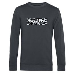 Camo Block Sweater von Ballin Est. 2013 in der farbe Grau und in gr&ouml;&szlig;e 3XL.