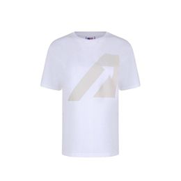 Autry Wei&szlig;es Baumwoll-T-Shirt