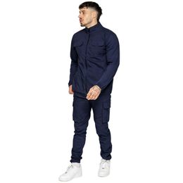 Enzo | Herren Leichter Cargo Trainingsanzug Set