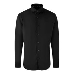 Aquascutum - Hemd f&uuml;r Herren, Lang&auml;rmlig (Schwarz)