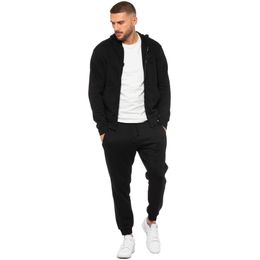 Enzo | Herren Zip Hoodie Trainingsanzug Set - Schwarz