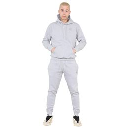 MYT Herren-Trainingsanzug mit Kapuze und Pullover in Grau