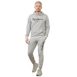 Pepe Jeans London Herren-Trainingsanzug in Grau