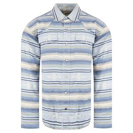 Ariat Auburn Mens Blue Hemd