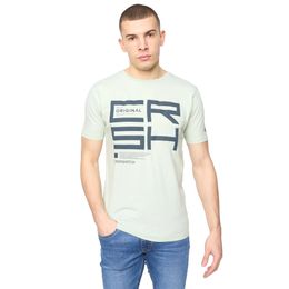 CrossHatch - "Squarebox" T-Shirt f&uuml;r Herren (Minzgr&uuml;n)