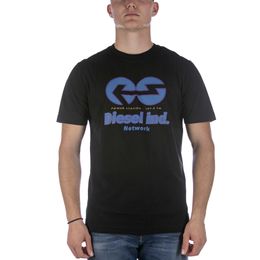 T-Shirt Diesel T-Just E18 Schwarz