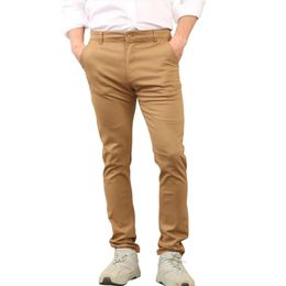 MYT Herren Slim Fit Chinos in Tan