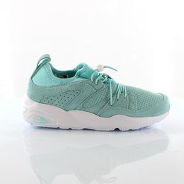 Puma Trinomic Blaze aus Glory Weiche Slip auf Toggle Mint Mens Trainer 360101 11
