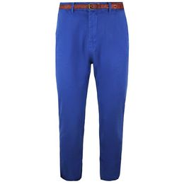 Scotch & Soda Scotch & Soda Stuart regul&auml;re schlanke Fit Chinos Blue Mens Bottoms 136195 0214
