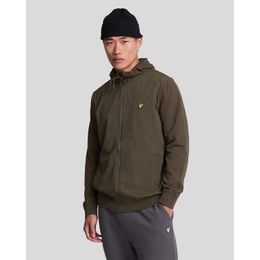 Lyle & Scott Lyle & Scott Hybrid Kapuzenpullover mit Rei�verschluss Gr�n