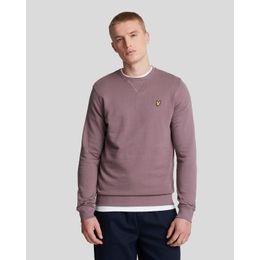 Lyle & Scott Sweatshirt mit Rundhalsausschnitt f&uuml;r Herren in Rosa