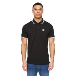 Henleys - "Henalpha" Poloshirt f&uuml;r Herren (Schwarz)