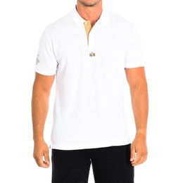 La Martina Kurzarm-Polo TMPE60-PK097 Mann