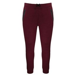 New Balance Neues Balance -Logo Burgund Herren Fortitech Fleece Stretch Track Hosen MP11143 GTH
