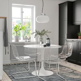 IKEA DOCKSTA / TOBIAS Tisch und 4 St&uuml;hle