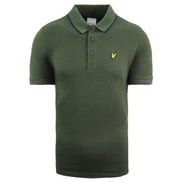 Lyle & Scott Lyle & Scott Golf Tipped Herren Poloshirt gr&uuml;n