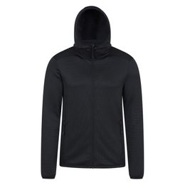 Mountain Warehouse - "Hike" Hoodie mit durchgehendem Rei&szlig;verschluss f&uuml;r Herren - Aktiv (Schwarz)