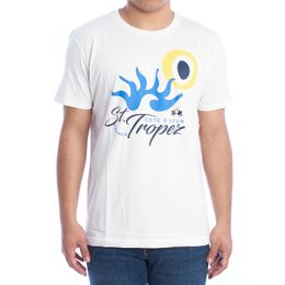 La Martina Kurzarm-T-Shirt mit normaler Passform YMR317-JS395 Herren