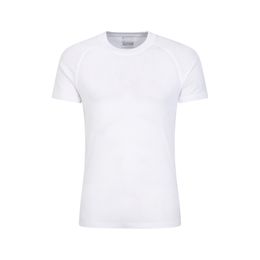 Mountain Warehouse Herren Talus Rundhalsausschnitt Kurzarm Thermal Top (Wei&szlig;)