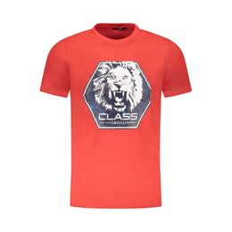 Cavalli Class L&ouml;wenkopf Grafik T-Shirt