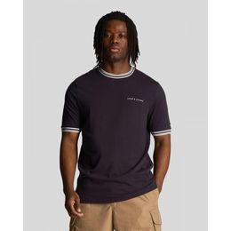 Lyle & Scott Lyle & Scott &ndash; Besticktes T-Shirt mit Streifen f&uuml;r Herren