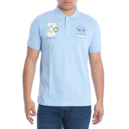 La Martina Kurzarm-Polo YMP315-PK031 Herren