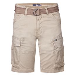 PETROL INDUSTRIES - Cargo-Shorts mit G&uuml;rtel Seasalt Herren - Braun