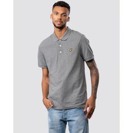 Lyle & Scott Lyle & Scott Light Mist Einfarbiges Poloshirt