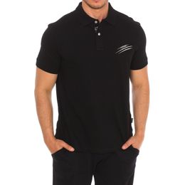 Plein Sport PIPS504 Herren-Poloshirt mit kurzen &Auml;rmeln