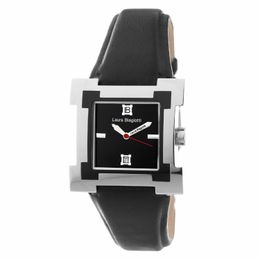 Laura Biagiotti Unisex-Uhr Quartz Silber Schwarz