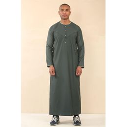 Herren Oman Eid Green Thobe Saudi Emirati Jubba Robe
