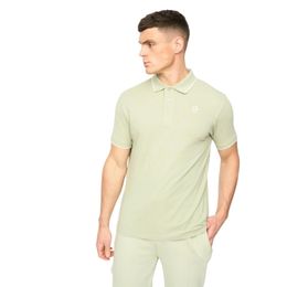 CrossHatch - "Crufton" Poloshirt f&uuml;r Herren (Helles Oliv)