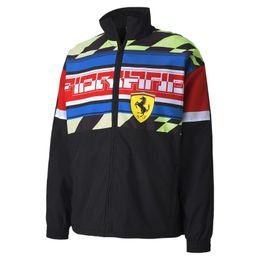 Puma Scuderia Ferrari gewebte Herren Motorsport Jacke Top 596137 02