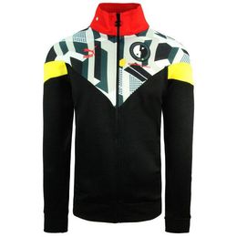 Puma Quatre Cent Quinze Deutschland Herren schwarze Trainingsjacke