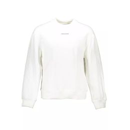 Calvin Klein Pullover mit Rundhalsausschnitt im minimalistischen Stil