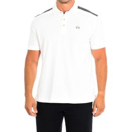La Martina Kurz&auml;rmeliges Polo RMP612-PK097 Mann