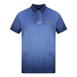 Lyle & Scott Lyle & Scott Marineblaues Tintenwasch-Poloshirt