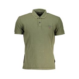 Napapijri Verde Baumwoll-Herrenpoloshirt