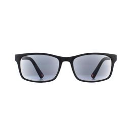 Montana Rectangle Unisex Schwarz Grau Readers +3.00 Sonnenbrille