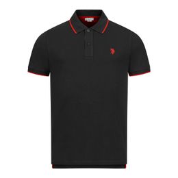 U.S. Polo Assn. Herren Classic Fit Poloshirt kurzarm aus Baumwoll-Elasthan