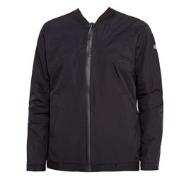 asics gewebte Herrenschwarz -Bomberjacke
