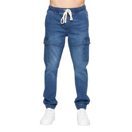CrossHatch - "Malimore" Cargo-Jeans f&uuml;r Herren (Steinwaschen)